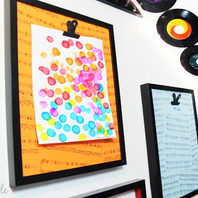 Kids' Art Display Boards - Blue i Style