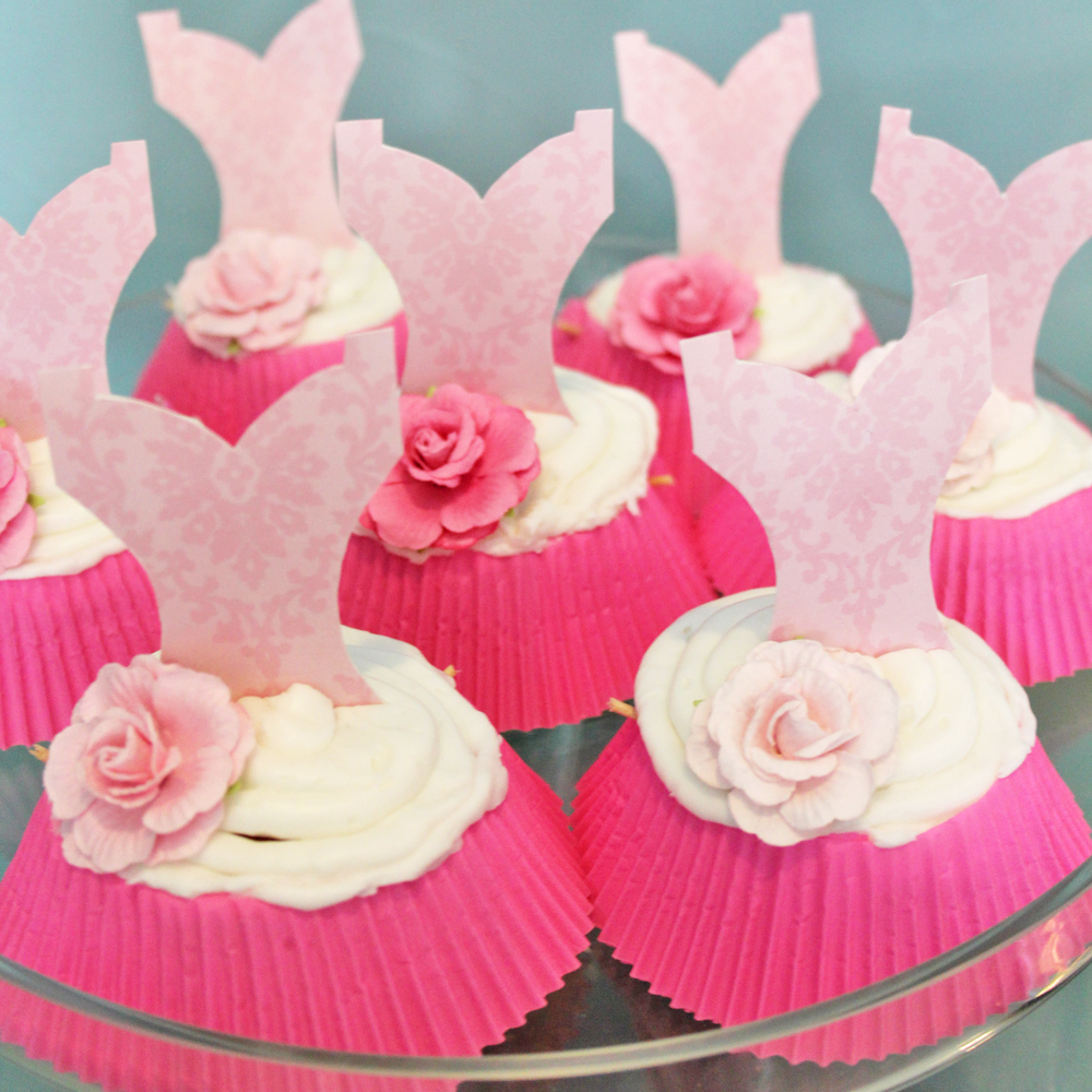 How to Make Easy & Adorable Ballerina Cupcakes - Blue i Style