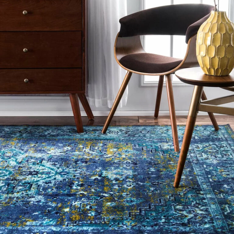 Colorful and Modern Oriental Rugs - Blue i Style