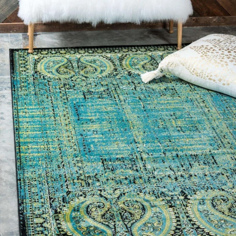 Colorful and Modern Oriental Rugs - Blue i Style