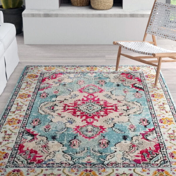Colorful and Modern Oriental Rugs - Blue i Style