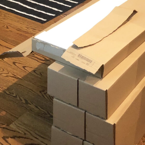 How to Open Ikea Boxes the Easy Way - Blue i Style